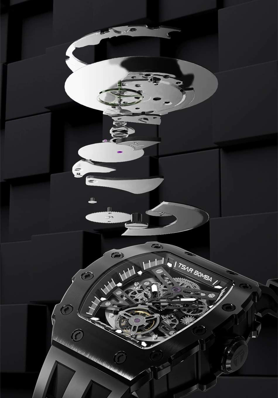 TSAR BOMBA WATCH : Luxury watch